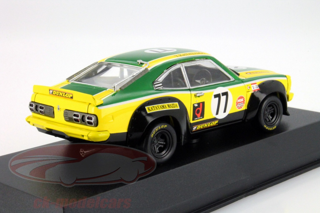 Kyosho 1:43 Mazda Savanna (RX-3) Año 1975 #77 Y. Katayama 03195A modelo ...
