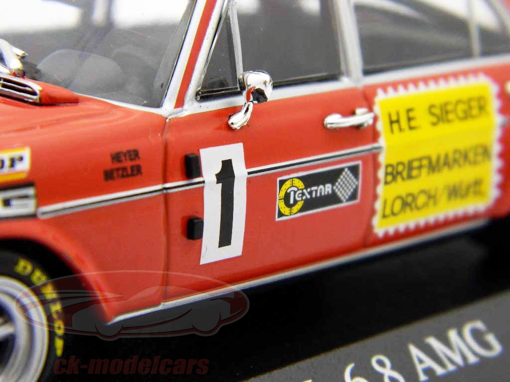 Minichamps 1:43 Mercedes-Benz 300 SEL 6.8 24h Nürburgring 1972 ...
