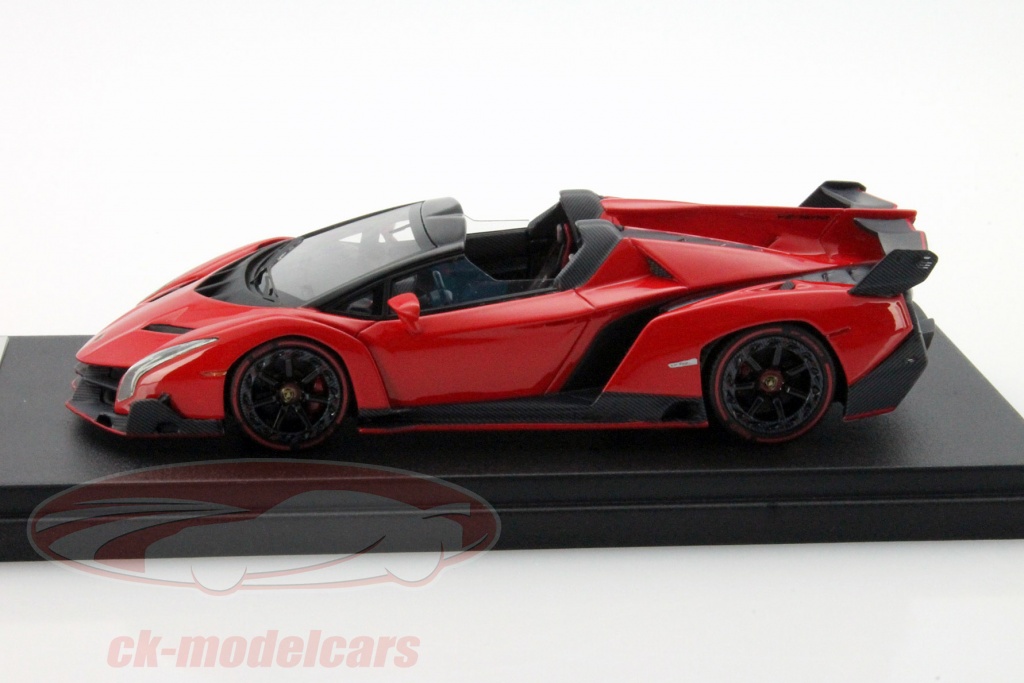 LookSmart 1:43 Lamborghini Veneno Roadster Mars red LS429D model car LS429D