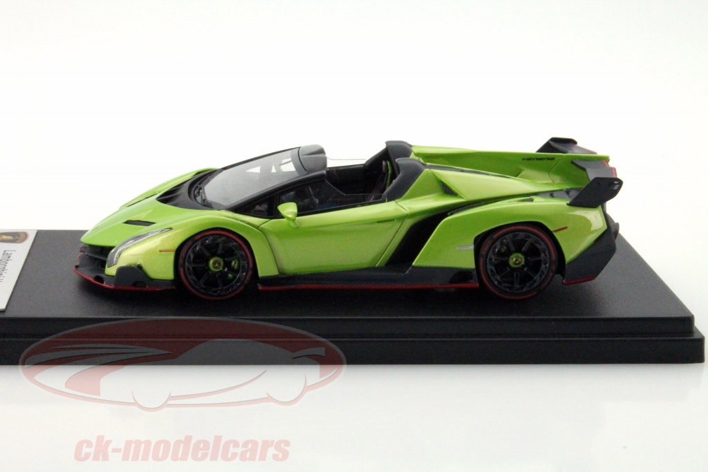 LookSmart 1:43 Lamborghini Veneno Roadster groen LS429E model auto LS429E