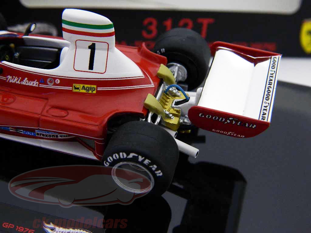 HotWheels Elite 1:43 N. Lauda Ferrari 312T formula 1 South African GP ...