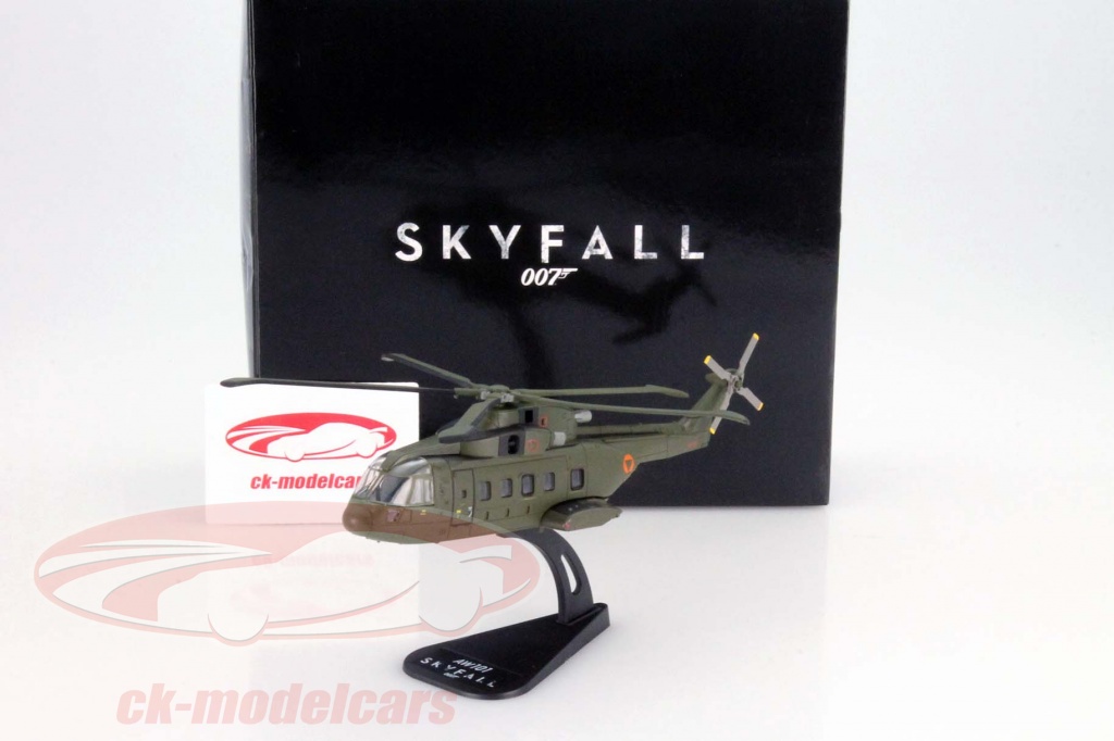 Italeri 1:100 Agusta Westland AW 101 Helicóptero James Bond Película ...