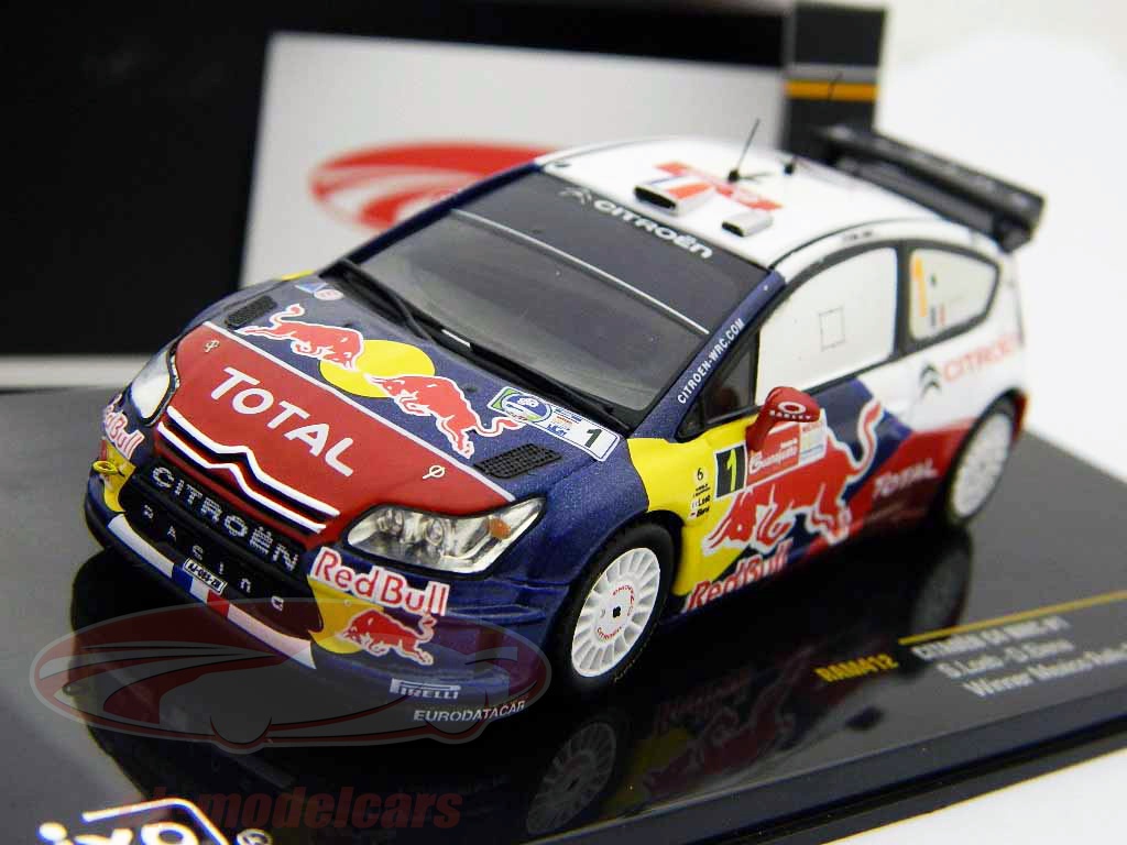 Ixo 1:43 S. Loeb Citroen C4 WRC RedBull Rally Mexico 2010 RAM412 model ...
