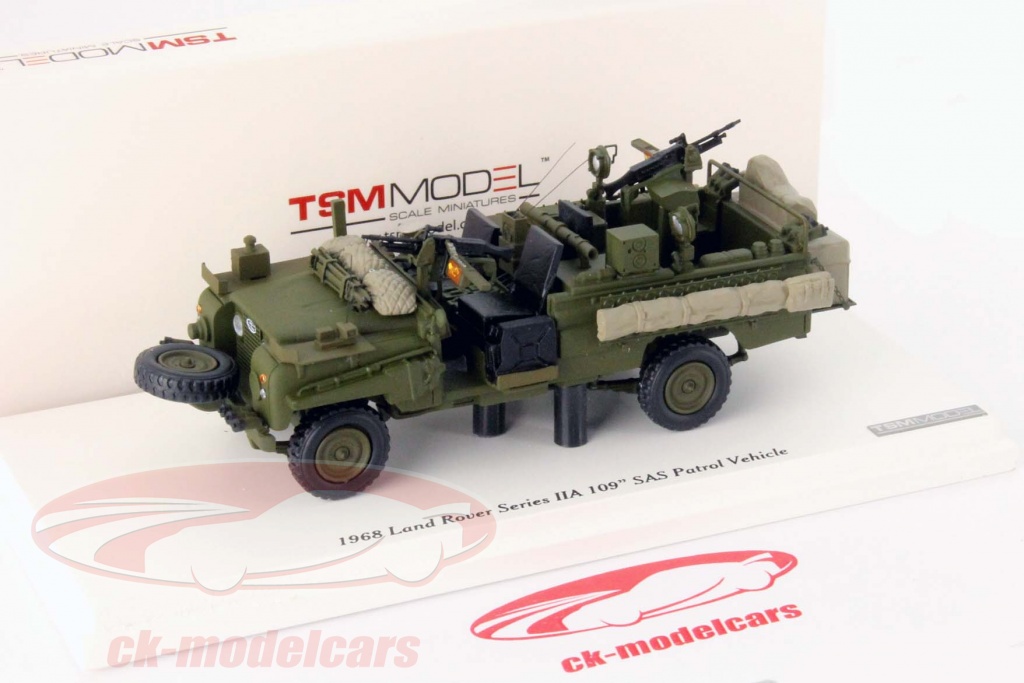 True Scale 1:43 Land Rover Series IIA 109 SAS Patrol Vehicle Year 1968 ...