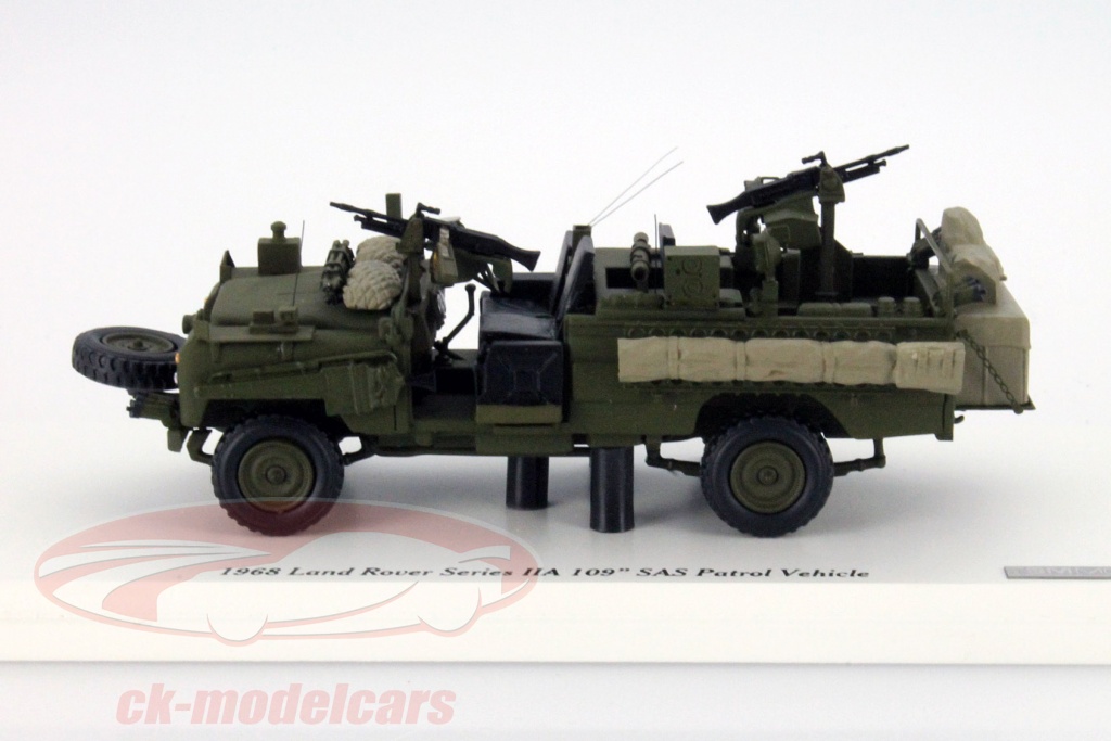 True Scale 1:43 Land Rover Series IIA 109 SAS Patrol Vehicle Year 1968 ...