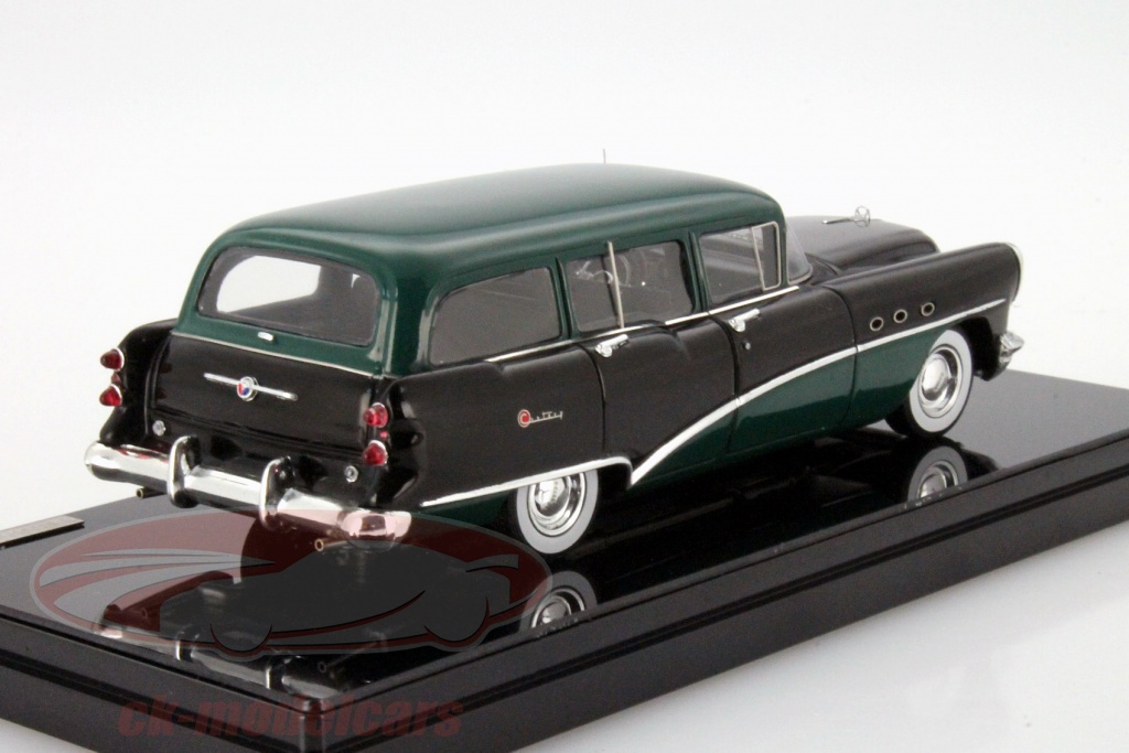 True Scale 1:43 Buick Century Estate Wagon Year 1954 black TSM144315 ...