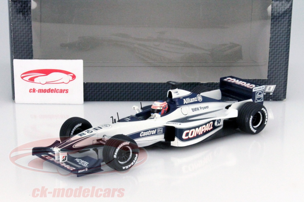 HotWheels 1:18 Jenson Button BMW Williams FW22 Formula 1 Saison 2000 ...