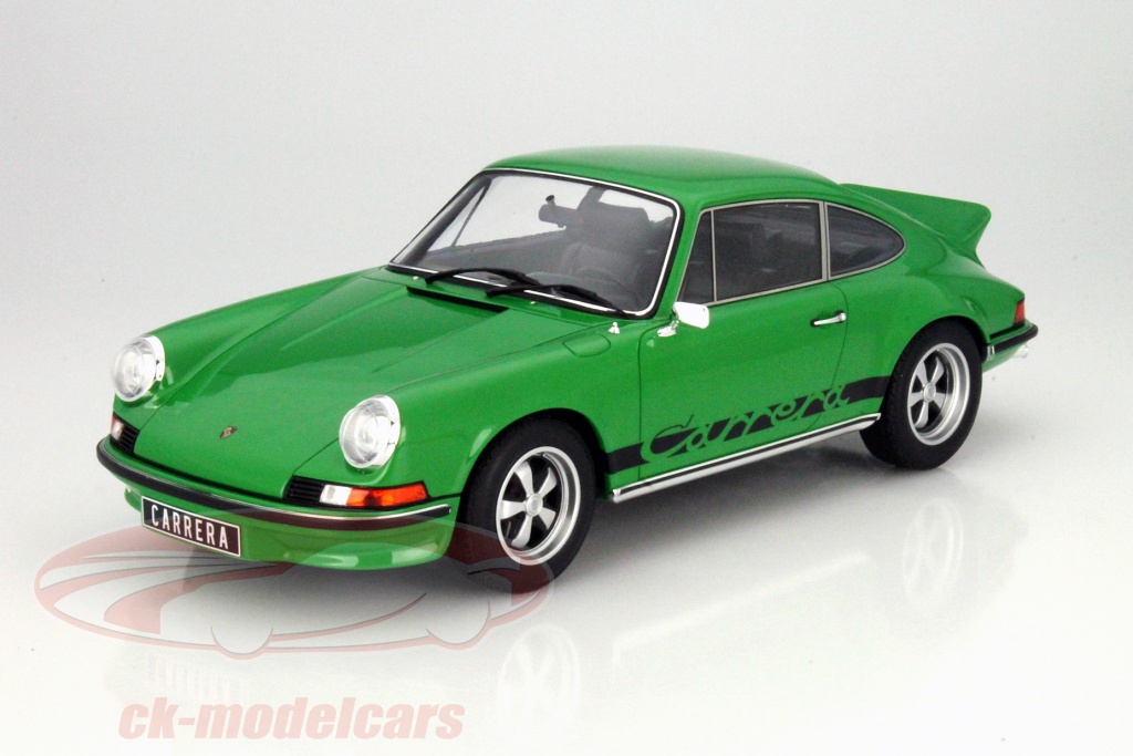 GT-SPIRIT 1:12 Porsche 911 Carrera RS 2.7 Touring green GT700 model car ...