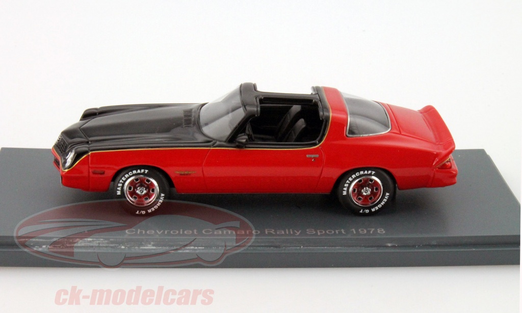 Neo 1:43 Chevrolet Camaro Rally Sports Year of construction 1978 red ...