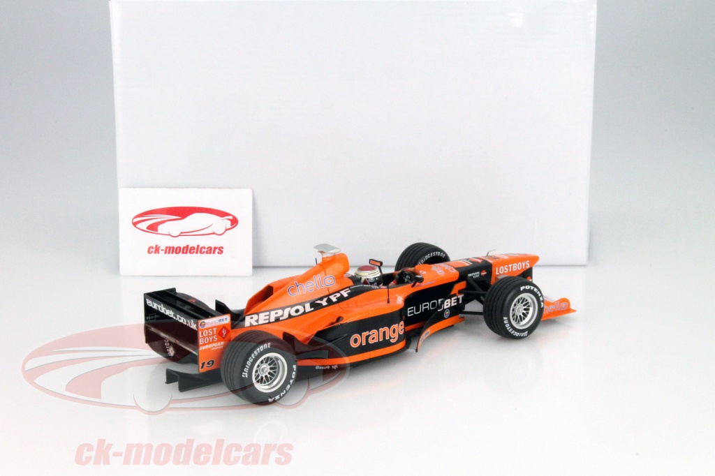 Minichamps 1:18 Jos Verstappen Arrows Supertec A21 #19 Formula 1 2000 ...