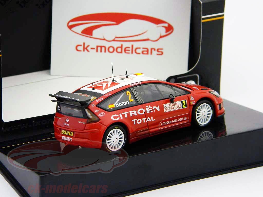 Ixo 1:43 Citroen C4 WRC #2 Monte Carlo Rally 2008 RAM298 model car ...