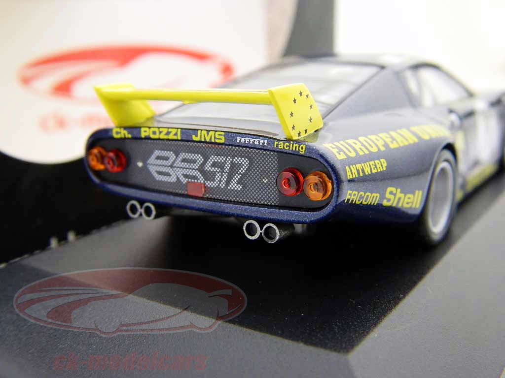 Ixo 1:43 Ferrari BB512 #76 JMS Racing 24h LeMans 1980 LMC077 model car ...