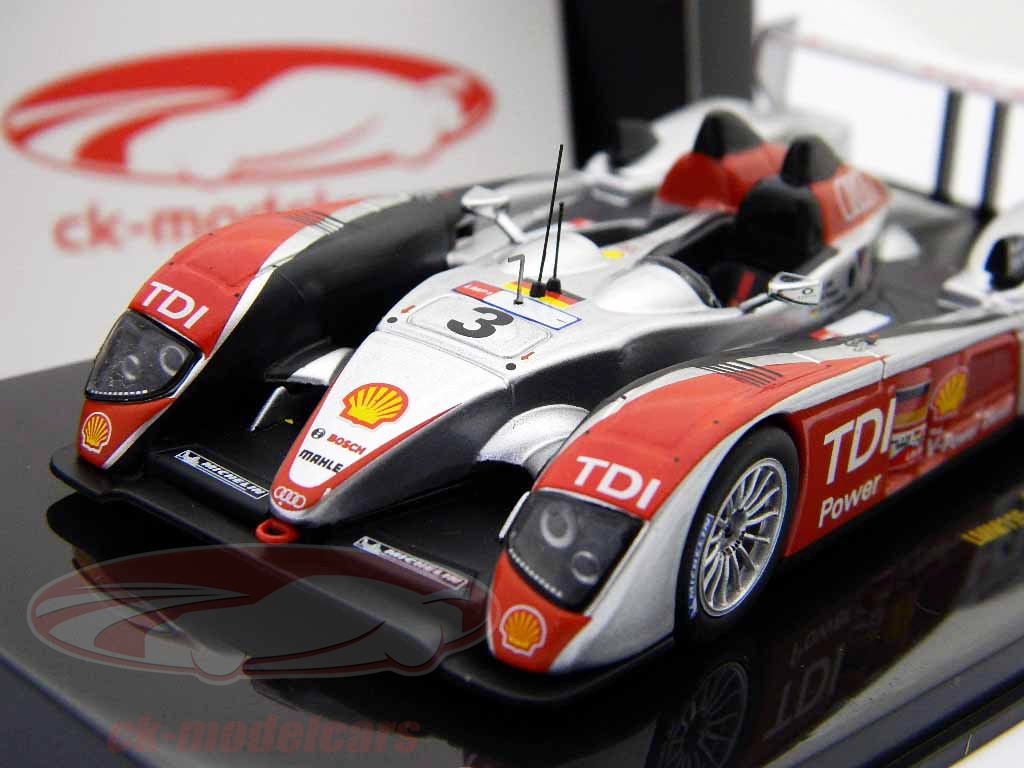Ixo 1:43 Audi R10 TDI #3 Joest 24h LeMans 2007 Luhr, Premat ...