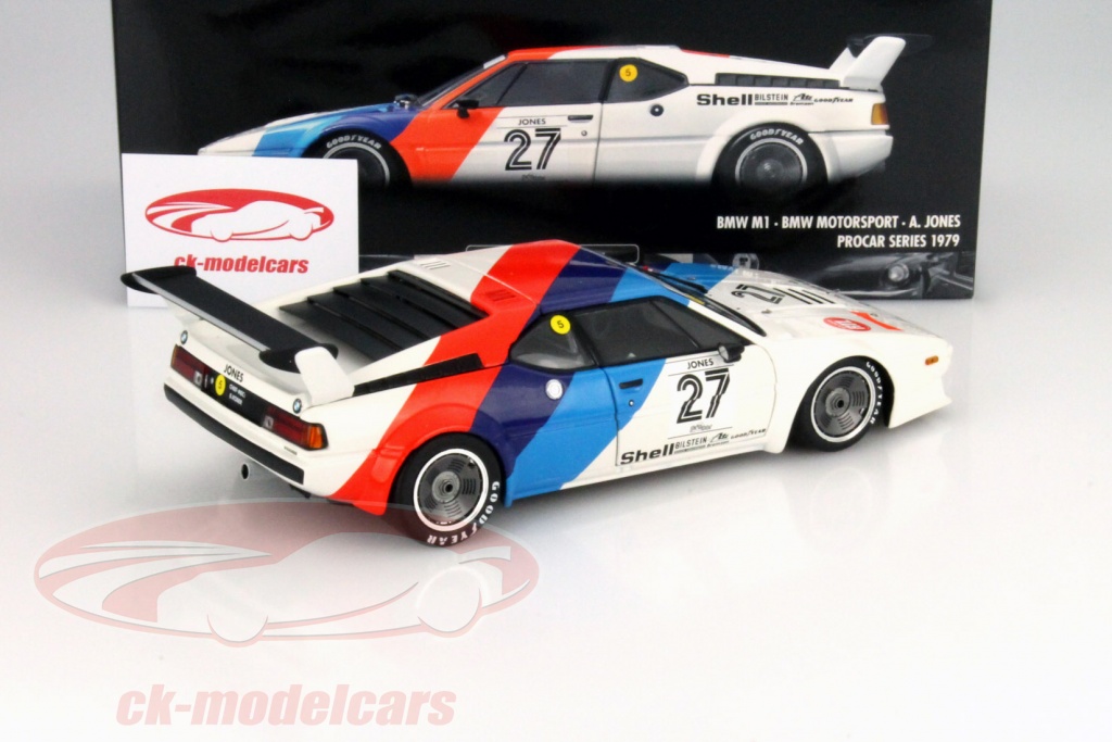 Minichamps 1:18 BMW M1 Procar E26 #27 Procar Series 1979 Jones 183 ...