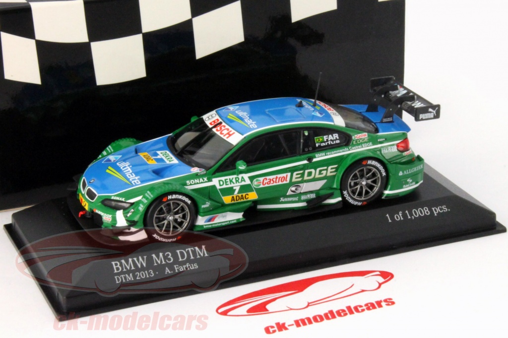 Minichamps 1:43 BMW M3 DTM (E92) BMW Team RBM DTM 2013 Farfus 410132207 ...