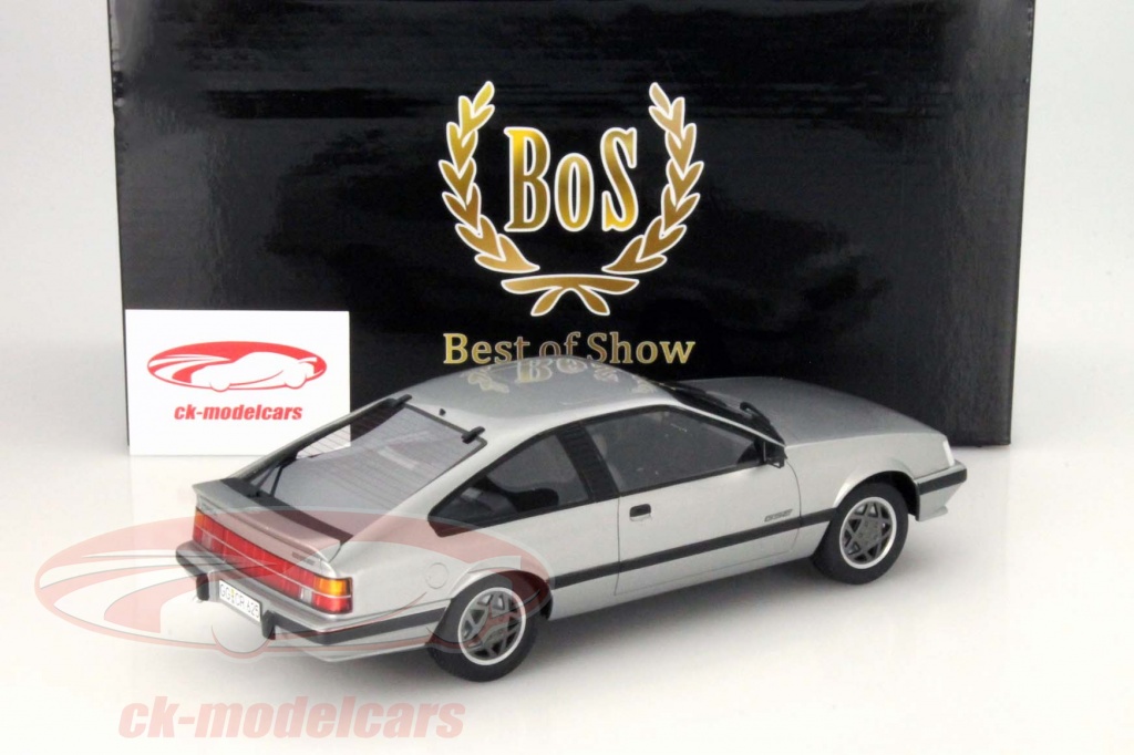 BoS-Models 1:18 Opel Monza A2 GSE Baujahr 1985 silber BOS053 Modellauto ...