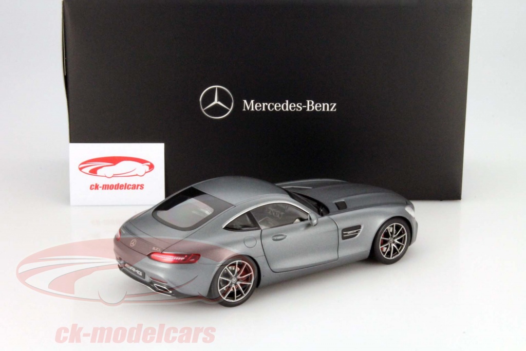 Norev 1:18 Mercedes-Benz AMG GT S (C190) gray metallic B66960343 model ...