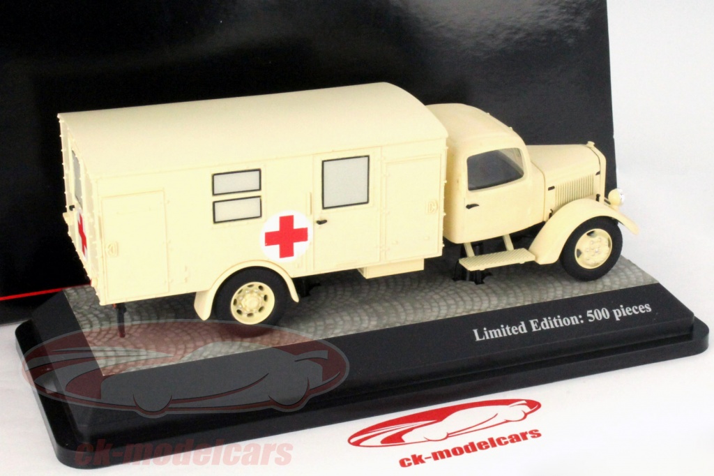 Premium Classixxs 1:43 Mercedes-Benz L3000 Rotes Kreuz PCL18326 ...