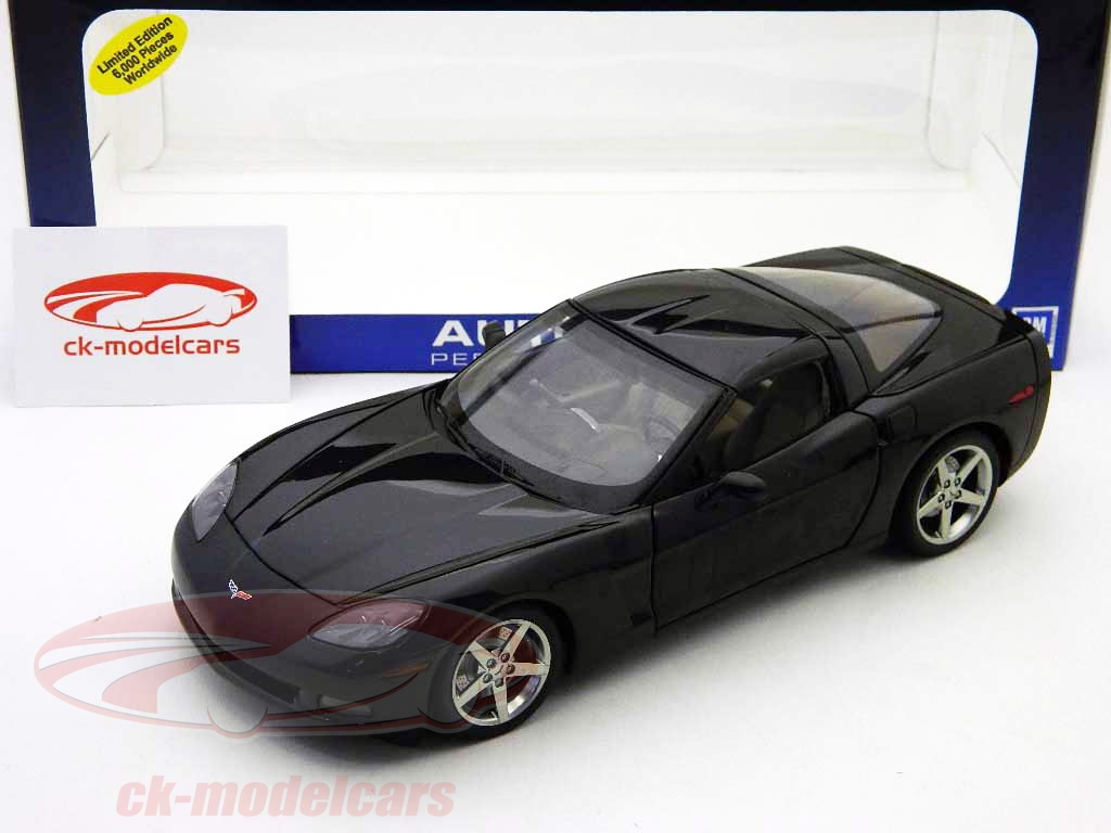 AUTOart 1:18 Chevrolet Corvette C6 Coupé black 71227 model car 71227 ...