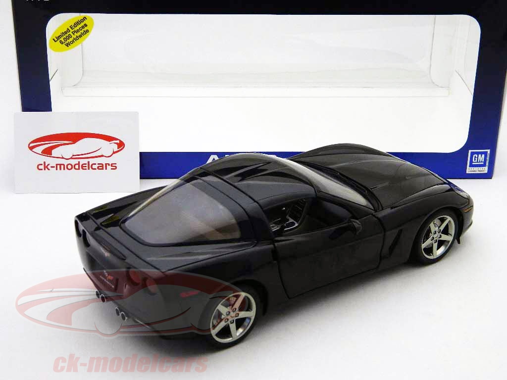 AUTOart 1:18 Chevrolet Corvette C6 Coupé black 71227 model car 71227 ...