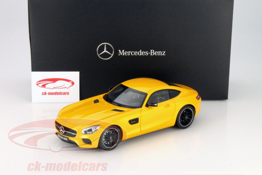 Norev 1:18 Mercedes-Benz AMG GT S (C190) solar beam gold B66960341 ...