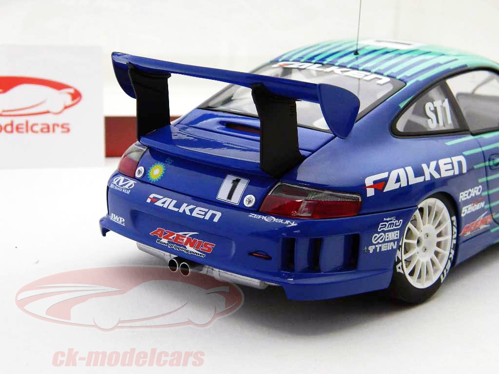 AUTOart 1:18 Porsche 911 GT3 #1 Falken Super Taikyu 2005 AA 80586 model ...