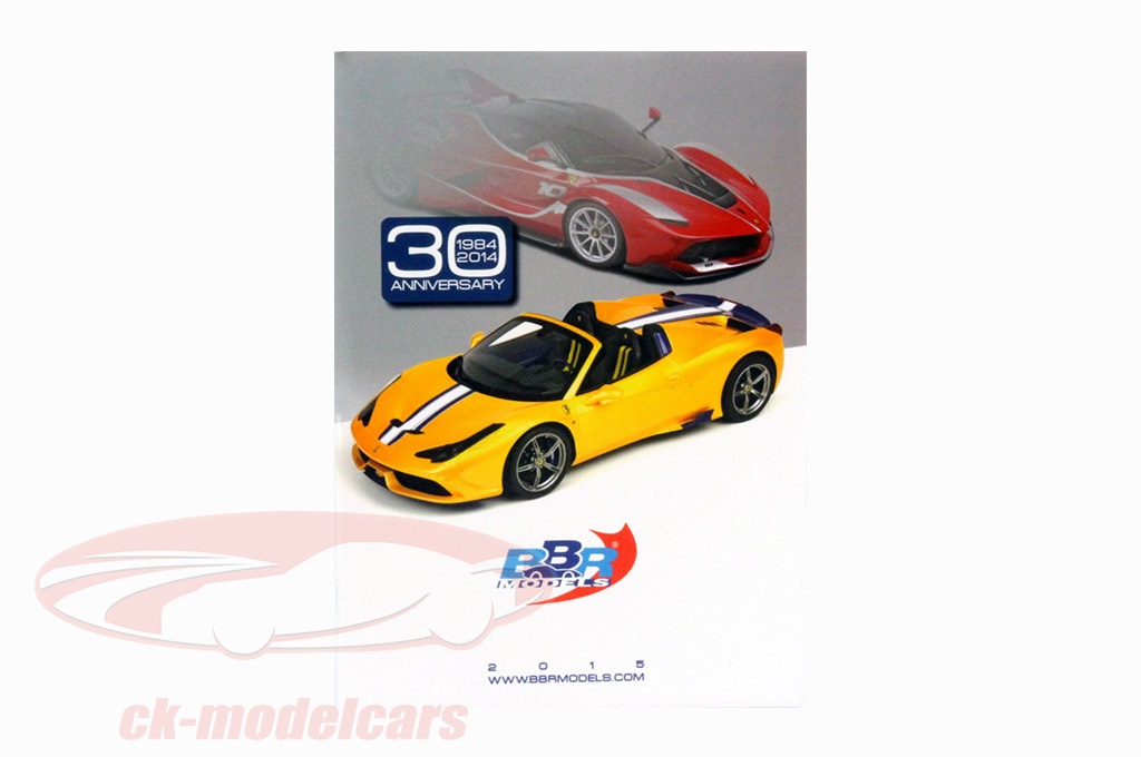 BBR Models Catalog 2015 model car