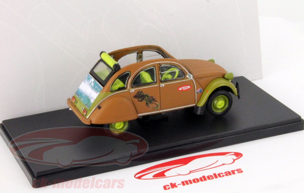 Altaya Citroen 2CV Edition Surf Australia brown / green 1:43 CK919727 ...