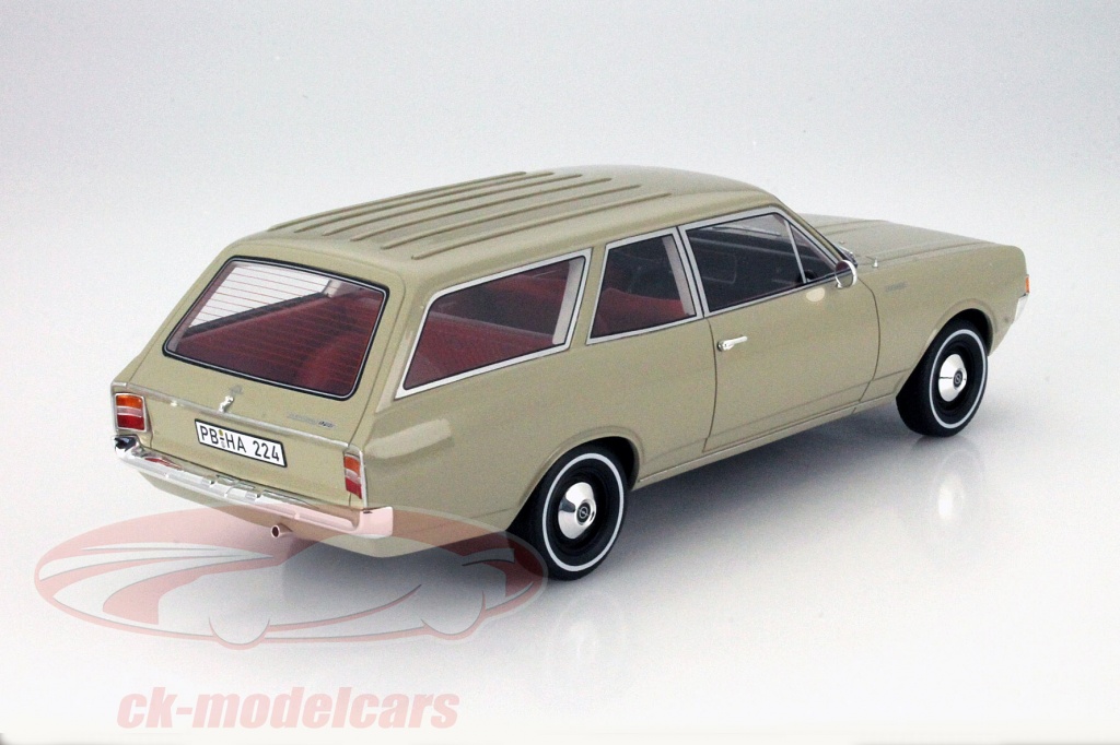 BoS-Models 1:18 Opel Rekord C Caravan beige BOS034 Modellauto BOS034 193261