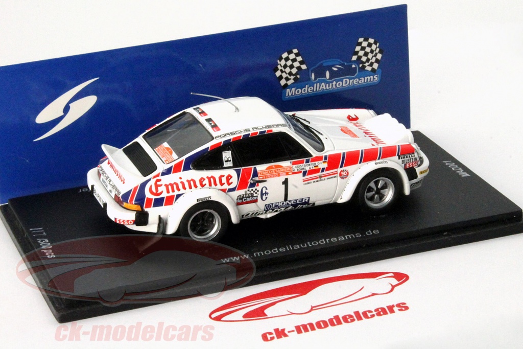 Spark 1:43 Porsche 911 #1 Rally San Remo 1981 Röhrl, Geistdörfer MAD001 ...