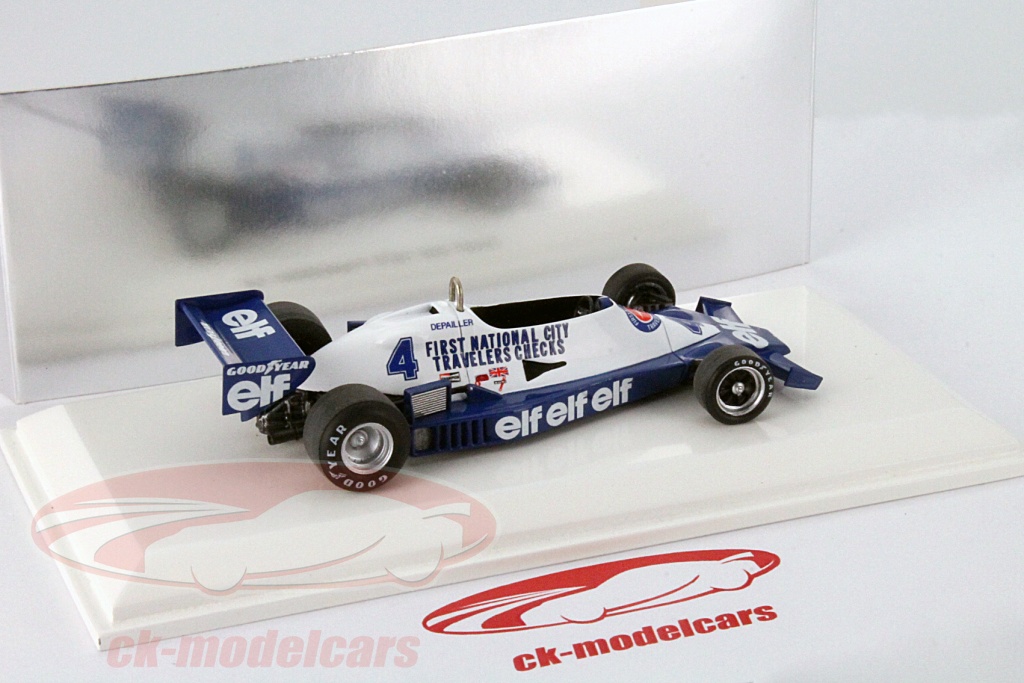 Spark 1:43 Tyrrell 008 #4 Presentation Car Formel 1 1978 Depailler ...