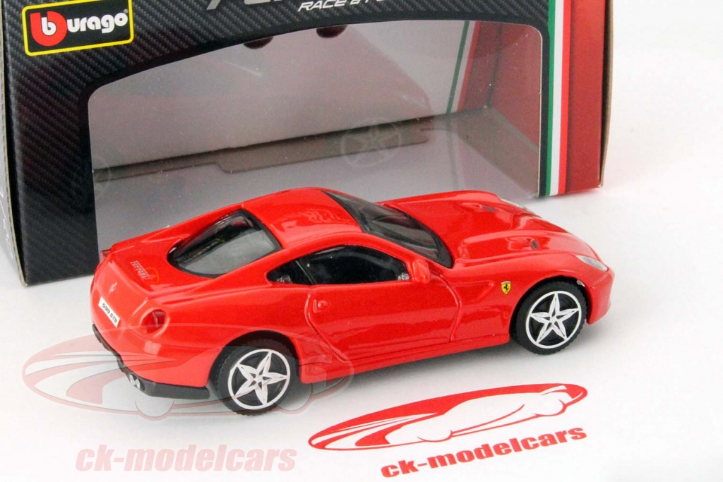 Bburago 1:43 Ferrari 599 GTB Fiorano red 18-31104 model car 18-31104 ...