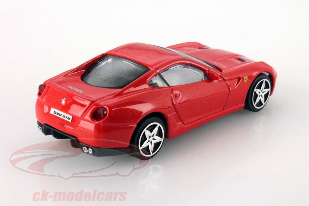 Bburago 1:43 Ferrari 599 GTB Fiorano red 18-31104 model car 18-31104 ...