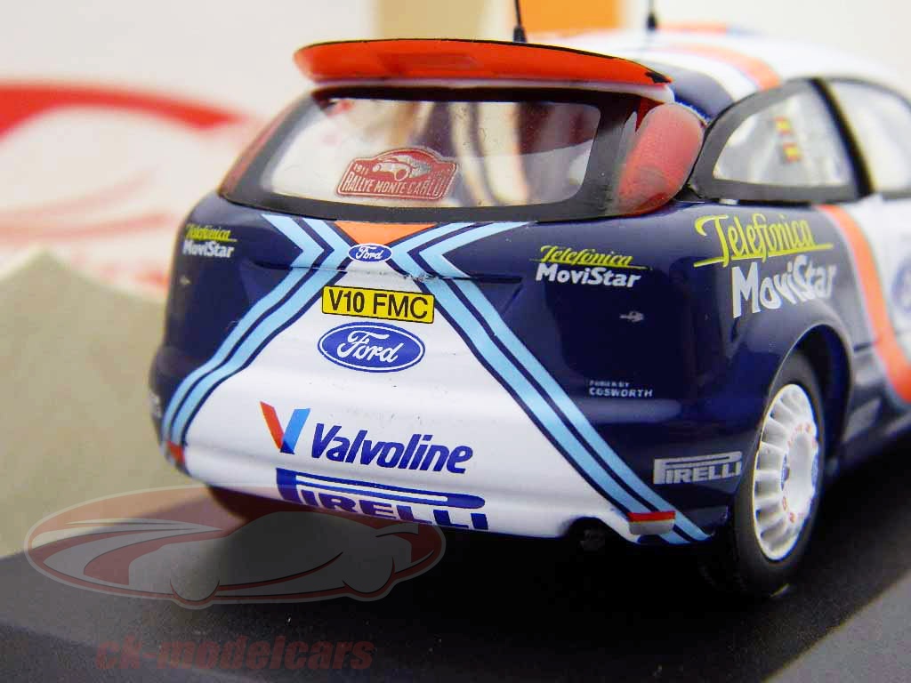 Ixo 1:43 Ford Focus WRC N° 3 Rallye Monte-Carlo 2001 CIXJ000042 modèle ...