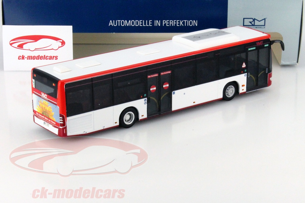 Rietze 1:43 Mercedes-Benz Citaro Bus MVG Lüdenscheid white / red 14230 ...