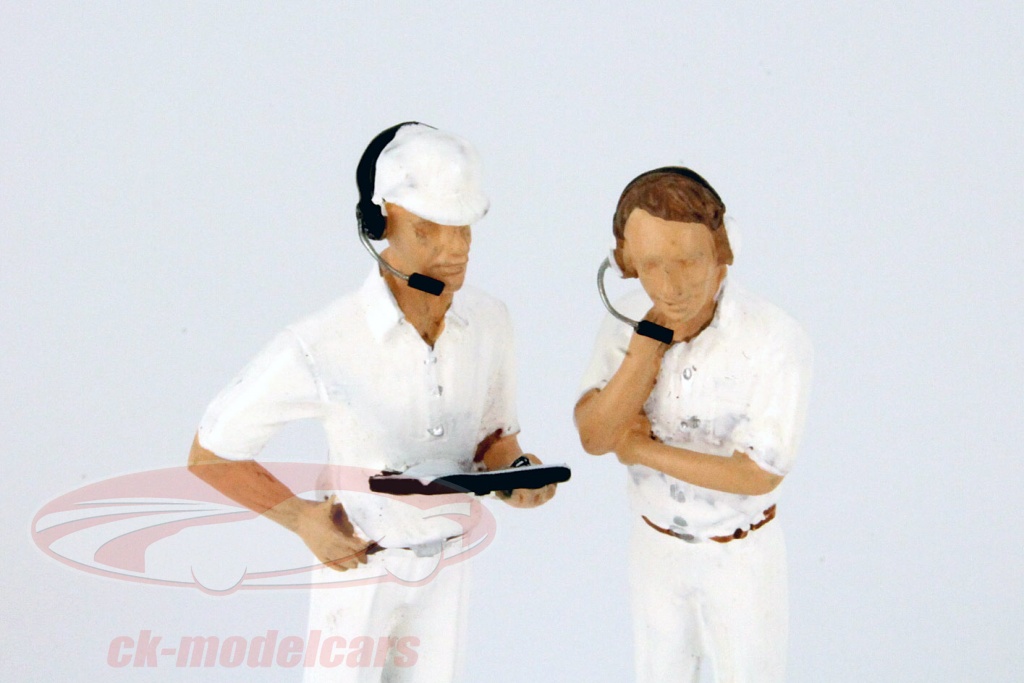 True Scale 1:43 Formula 1 Pit Stop Figures Set TSM12AC11 model car ...