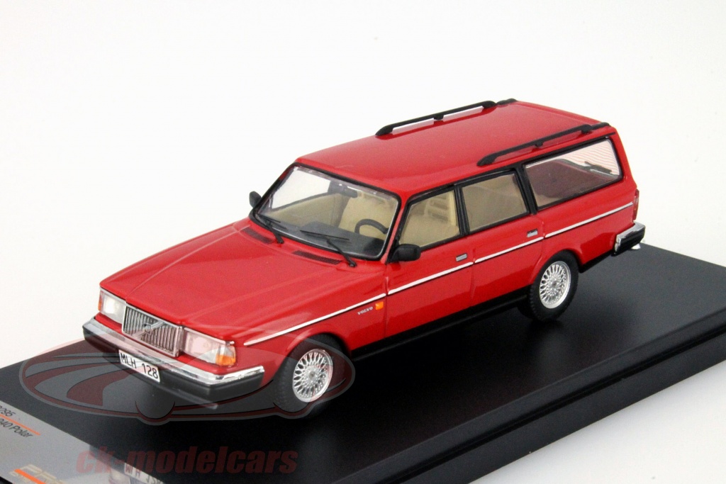 Premium X 1:43 Volvo 240 Polar 年 1988 赤 PRD295 モデル 車 PRD295 9580015702027