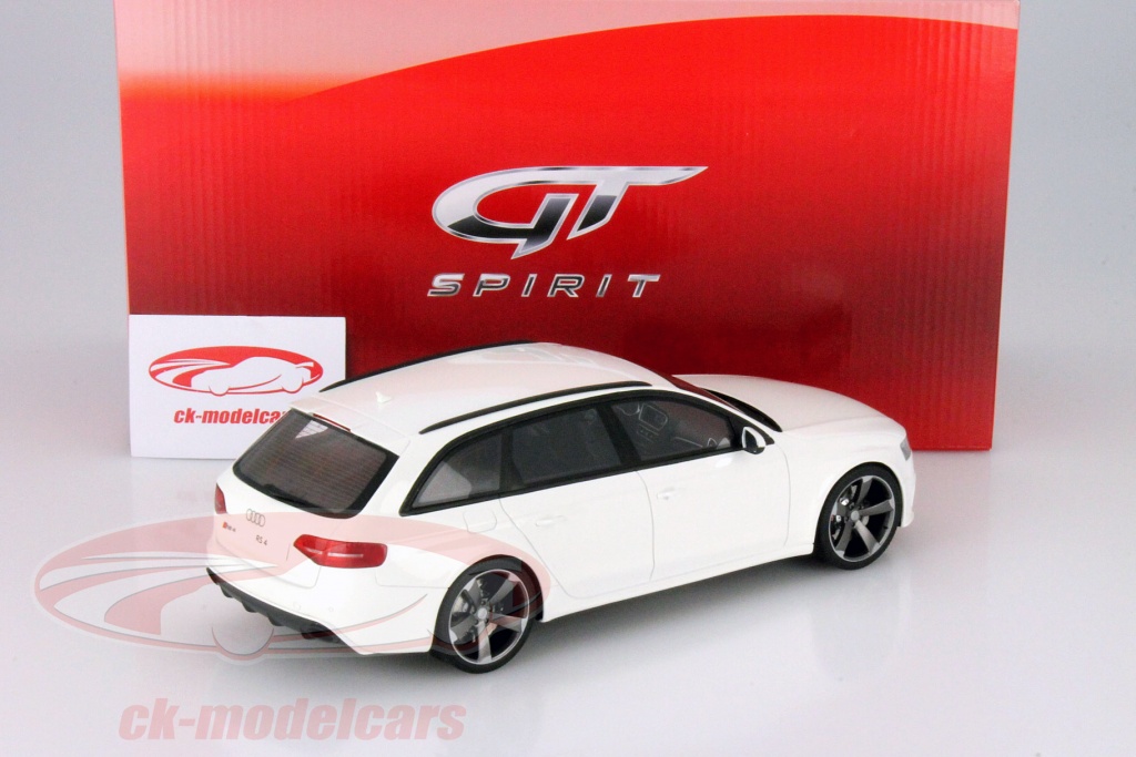 GT-SPIRIT 1:18 Audi RS4 Avant (B8) white GT045 model car GT045 ...
