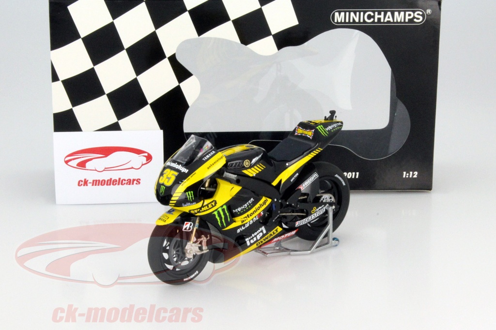 Minichamps 1:12 Carl Crutchlow Yamaha YZR-M1 # 35 MotoGP 2011 123113035 ...
