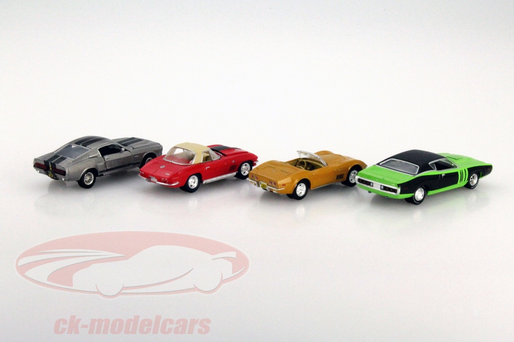 Greenlight 1:43 Ido en 60 segundo 4-Car Set 1:64 59020-A modelo coche ...