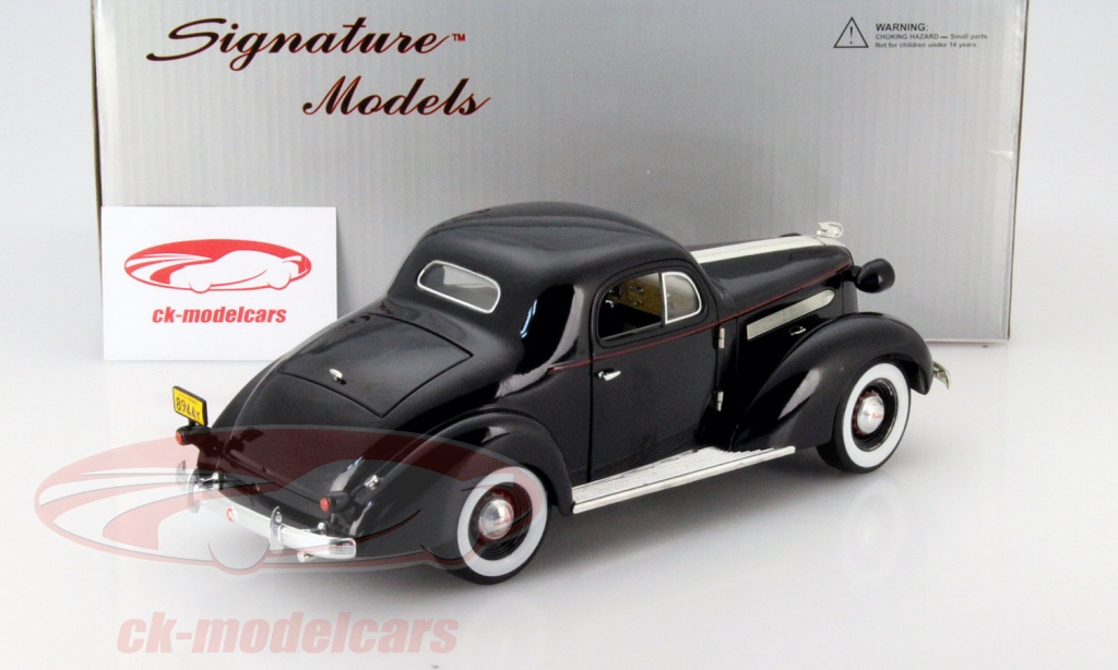 Signature Models 1:18 Pontiac Deluxe 年 1936 黒 メタリック 18106 モデル 車 18106 ...