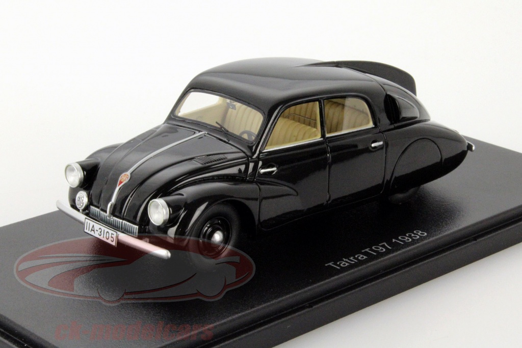 BoS-Models 1:43 Tatra T97 年 1938 黒 BOS43105 モデル 車 BOS43105 193854