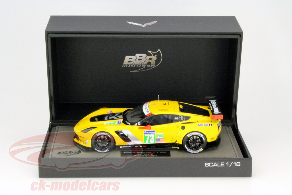 BBR Models 1:18 Chevrolet Corvette C7.R #73 24h LeMans 2014 Magnussen, Garcia, Taylor P1897 ...