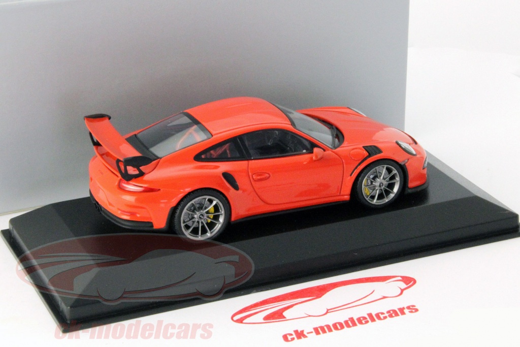 Minichamps 1:43 Porsche 911 (991) GT3 RS 年 2015 オレンジ WAP0200210E モデル 車 ...