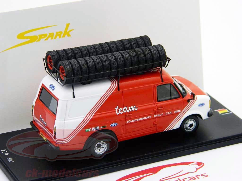 Spark 1:43 Ford Transit Rally Team Belga SB005 modèle voiture SB005 ...