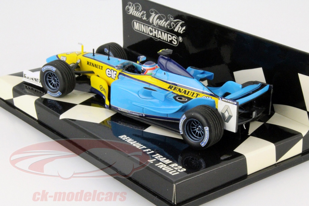 Minichamps 1:43 J. Trulli Renault R23 #7 Formula 1 2003 400030007 model ...