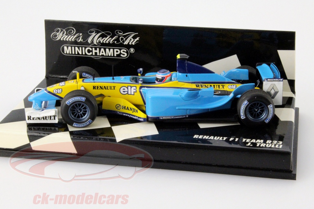 Minichamps 1:43 J. Trulli Renault R23 #7 Formula 1 2003 400030007 model ...