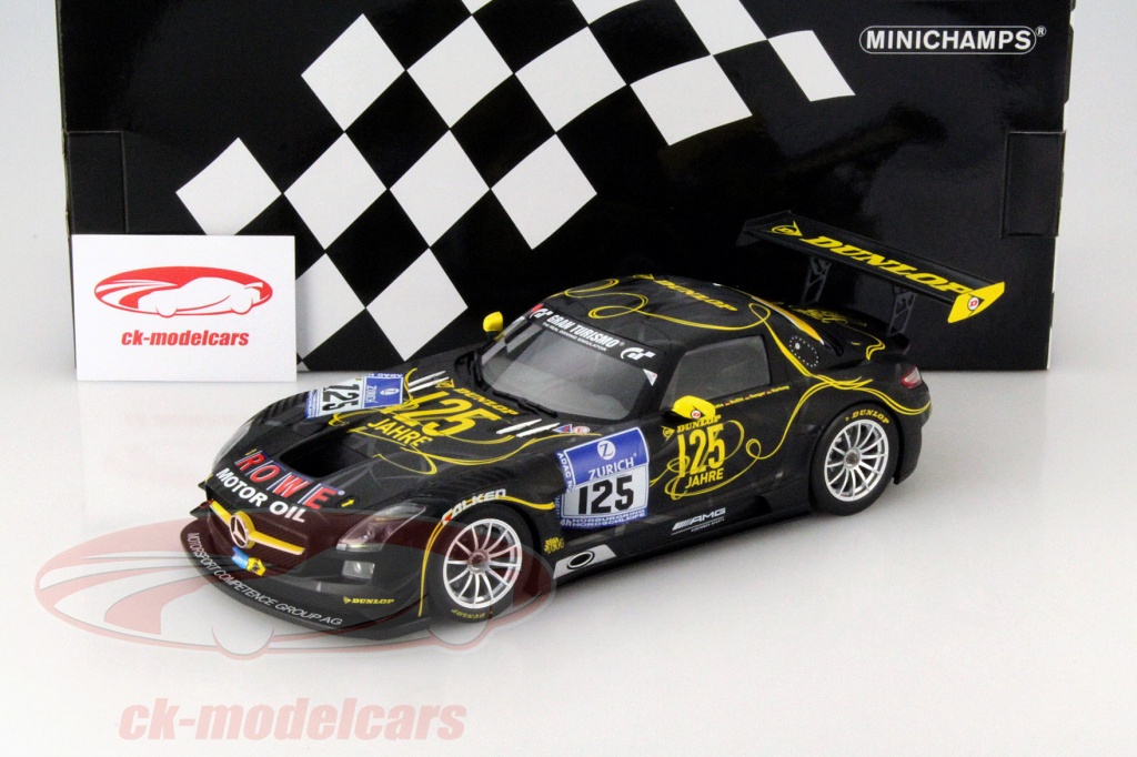 Minichamps 1:18 Mercedes-Benz SLS AMG GT3 #125 24h Nürburgring 2013 ...