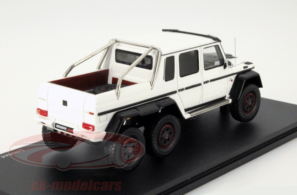 Schuco 1:43 Brabus B63 S700 6x6 white 450890200 model car 450890200 ...
