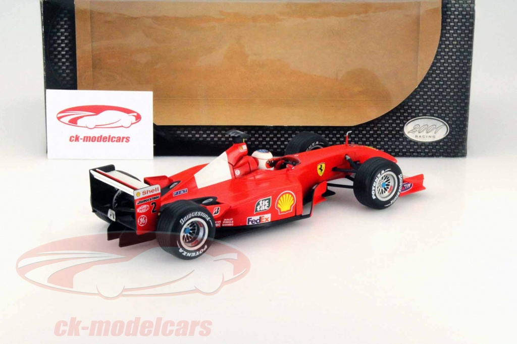HotWheels 1:18 Rubens Barrichello Ferrari F2001 #2 Formel 1 2001 50203 ...